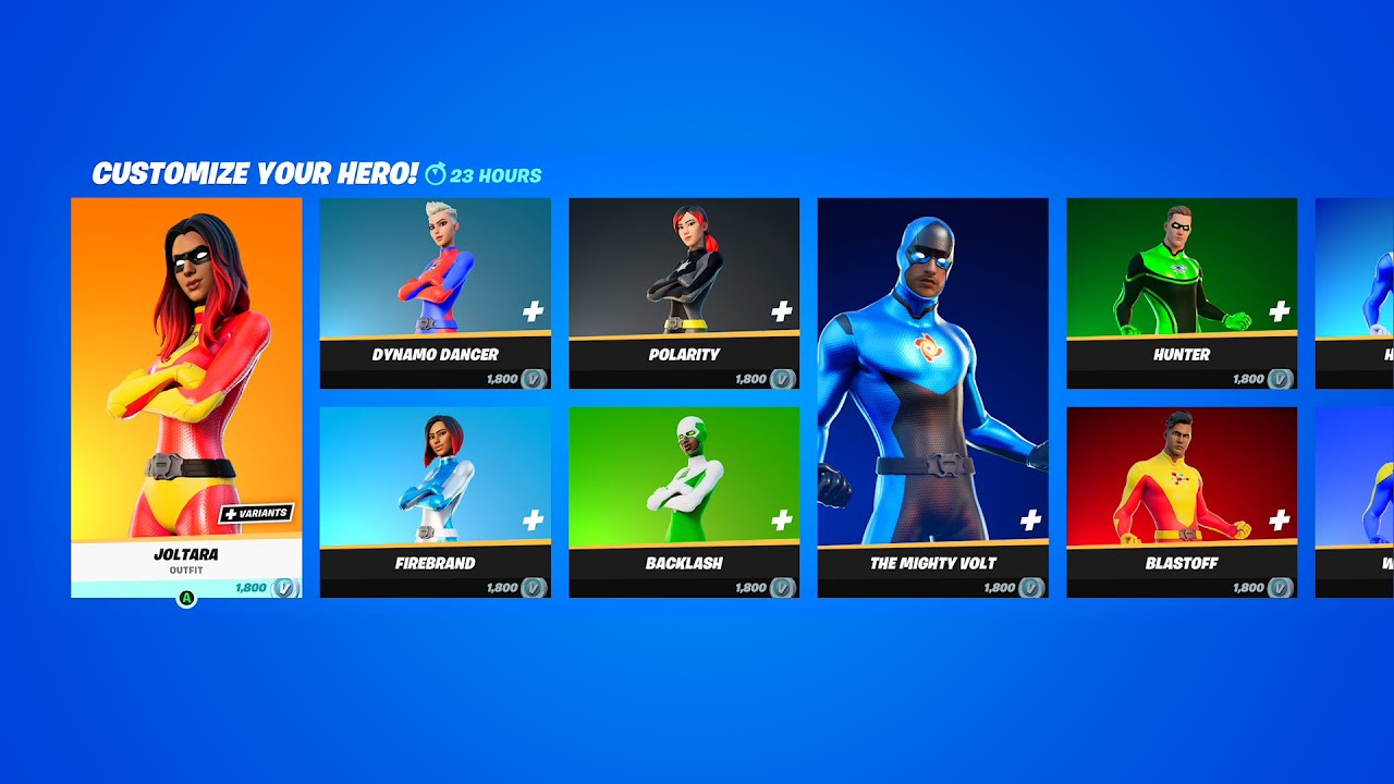 July 7, 2023 Item Shop Reveal